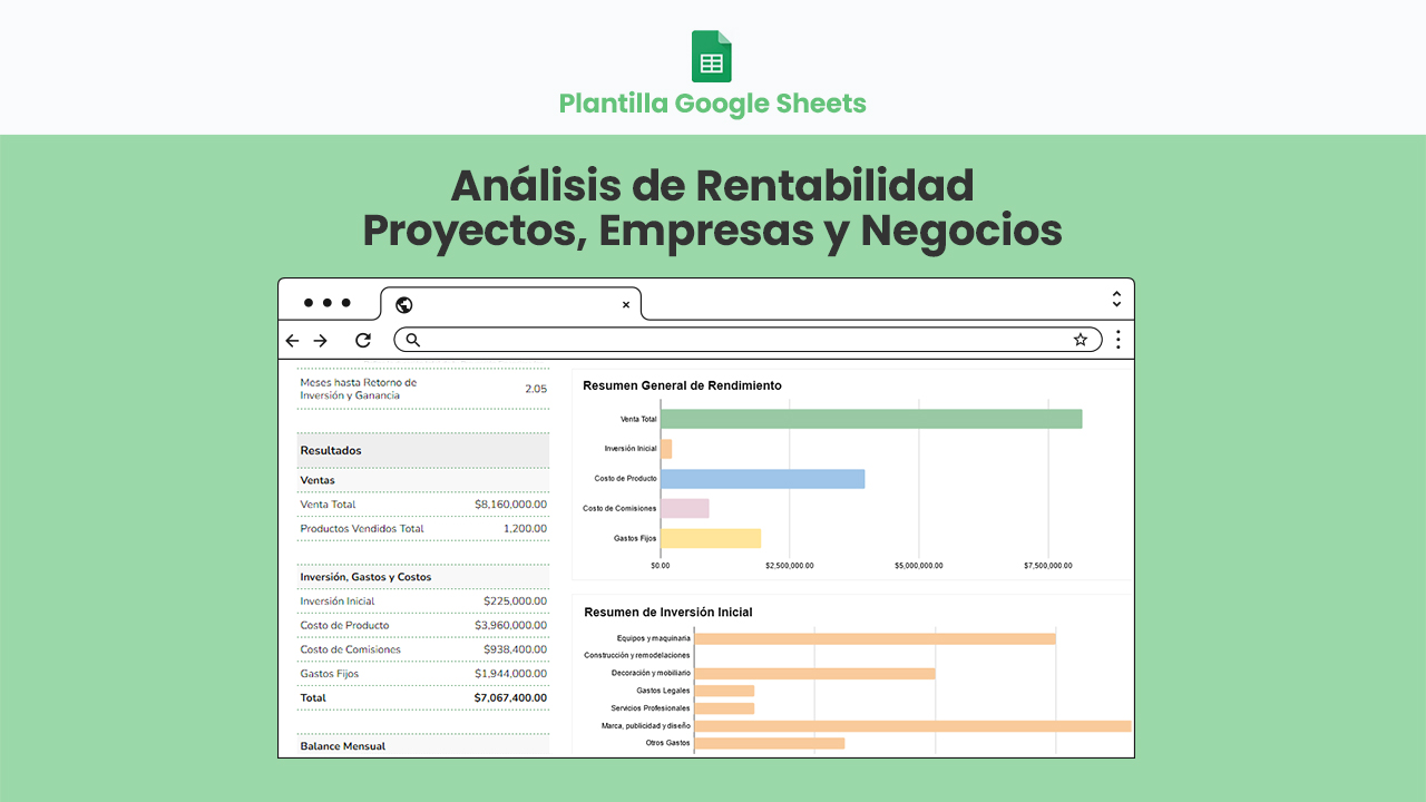 Plan Financiero: Plantilla Excel para Negocios y Empresas